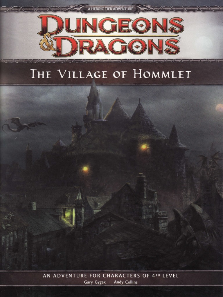 DM Rewards - The Village of Hommlet | PDF | Dungeons & Dragons | Role ...