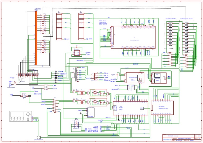 Schematic - Equipo RX Pto Rico - Cableado General | PDF