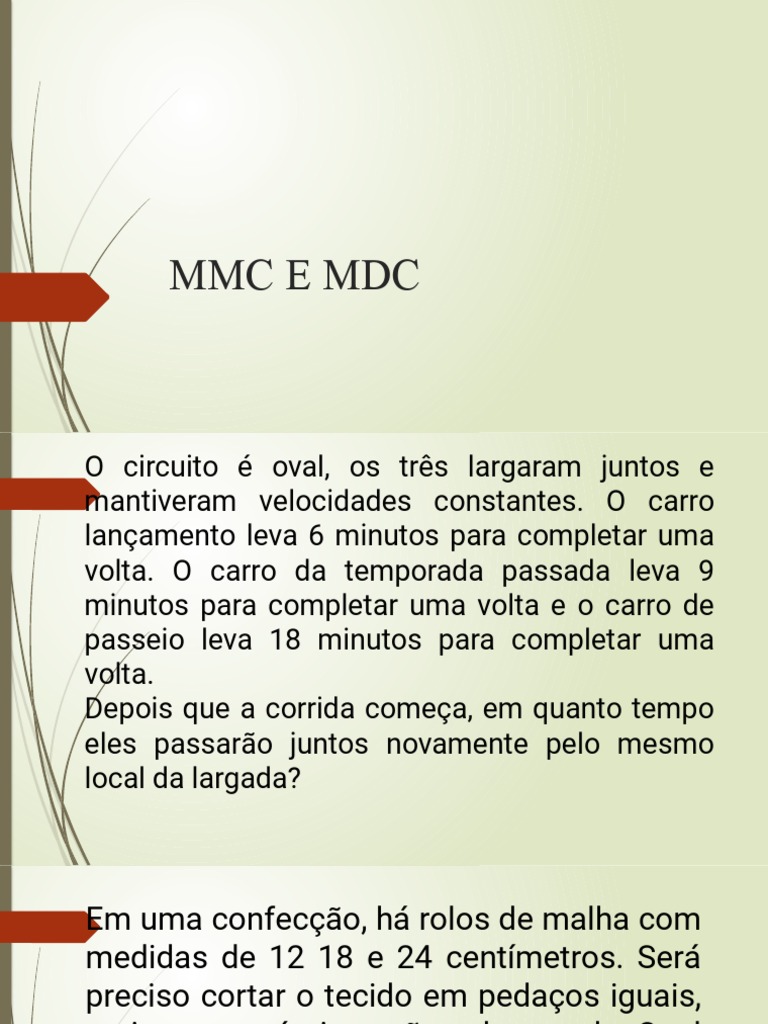 MMC E MDC | PDF