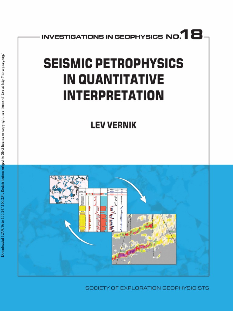 Seismic Petrophysics in Quantitative Interpretation by Lev Vernik PDF | PDF | Physical Sciences ...
