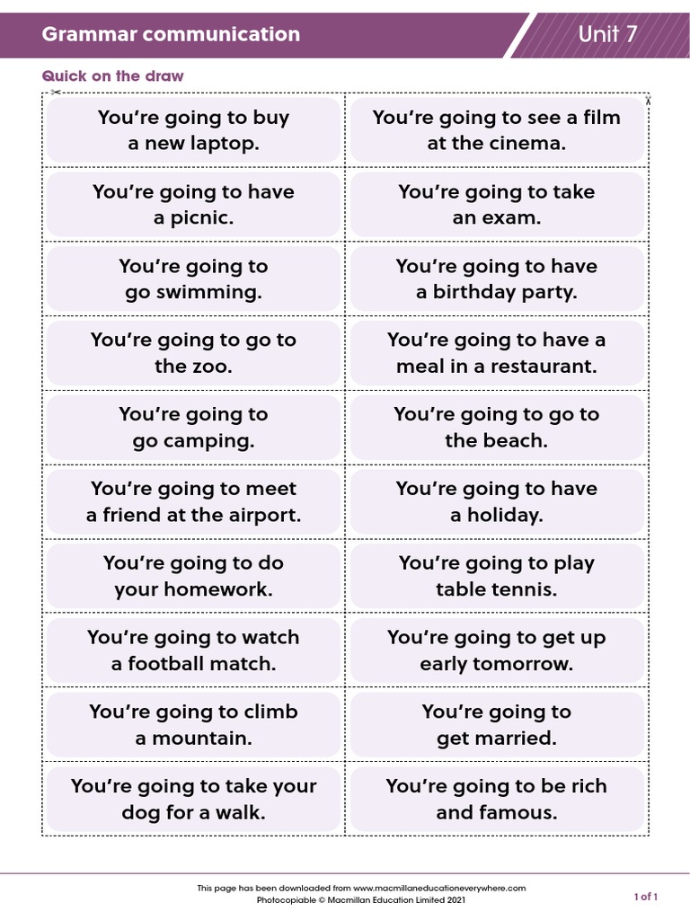 A2 U7 Grammar Communication PDF | PDF