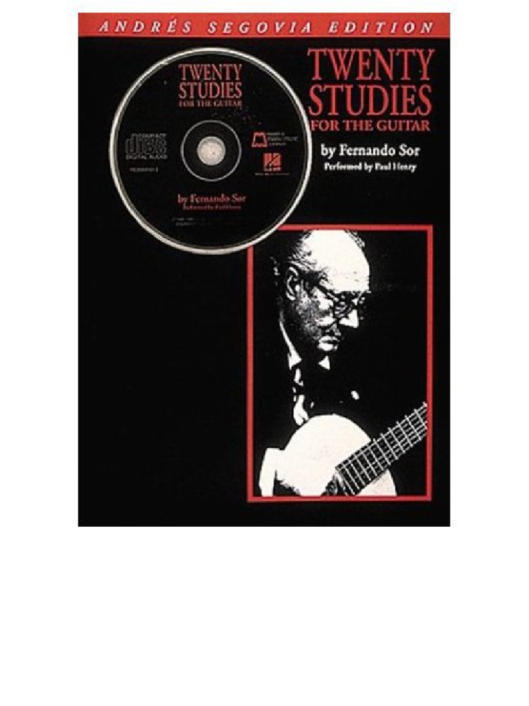 Segovia Sor 20 Etudes PDF | PDF