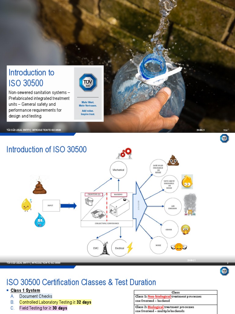 ISO 30500 Presentation PDF | PDF | Laboratories | Safety