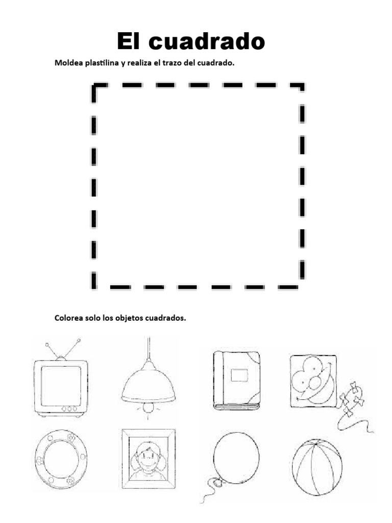 Actividad El Cuadrado | PDF