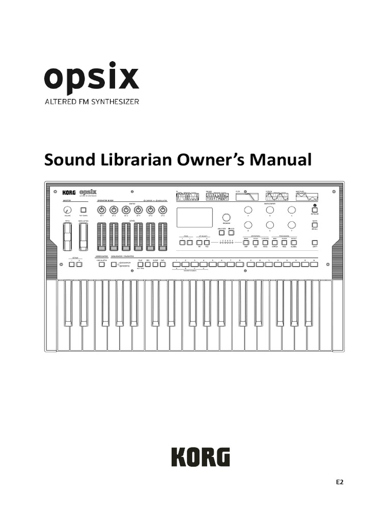 Opsix Sound Librarian E | PDF | Device Driver | Installation (Computer ...