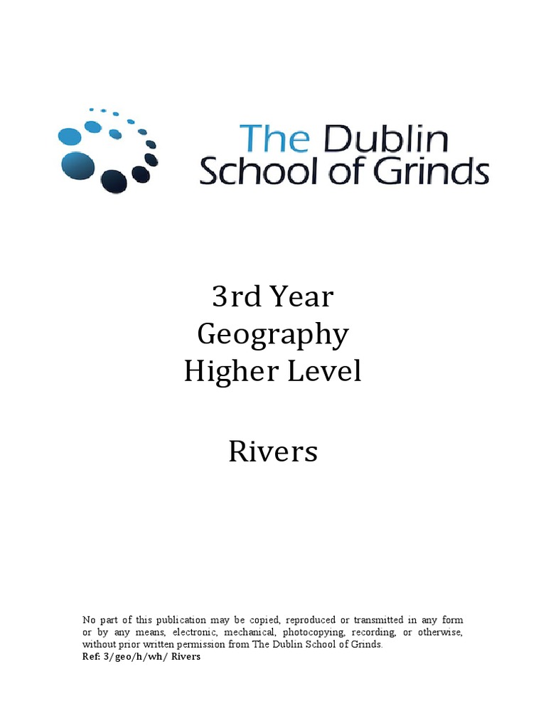 Interlocking Spurs Geography | PDF | River | Erosion