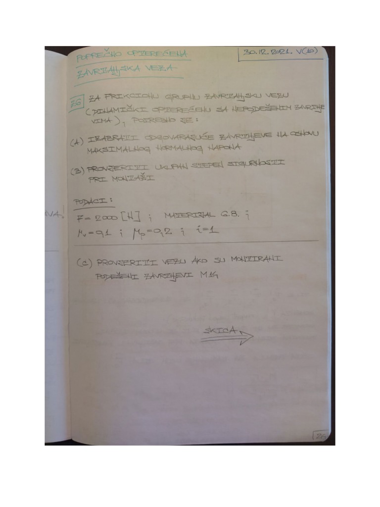 Masinski Elementi 1 V10 | PDF