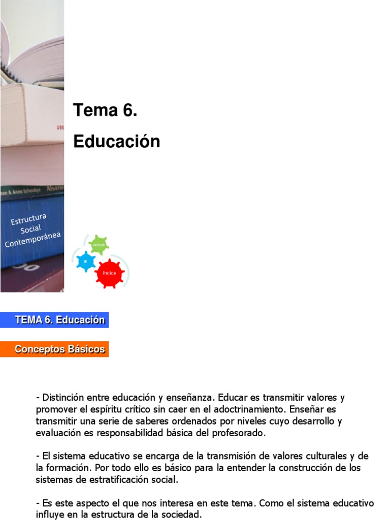 Materiales Tema 6 | PDF | Desigualdad social | Discriminación y relaciones raciales