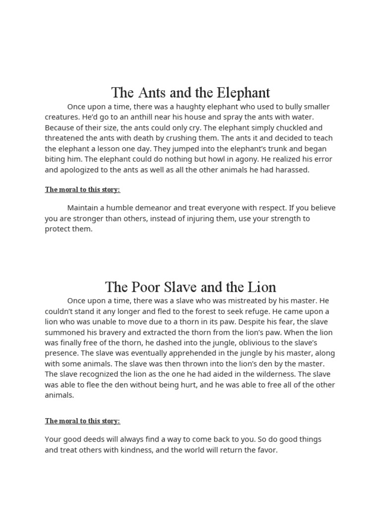 Short Story | PDF | Elephant