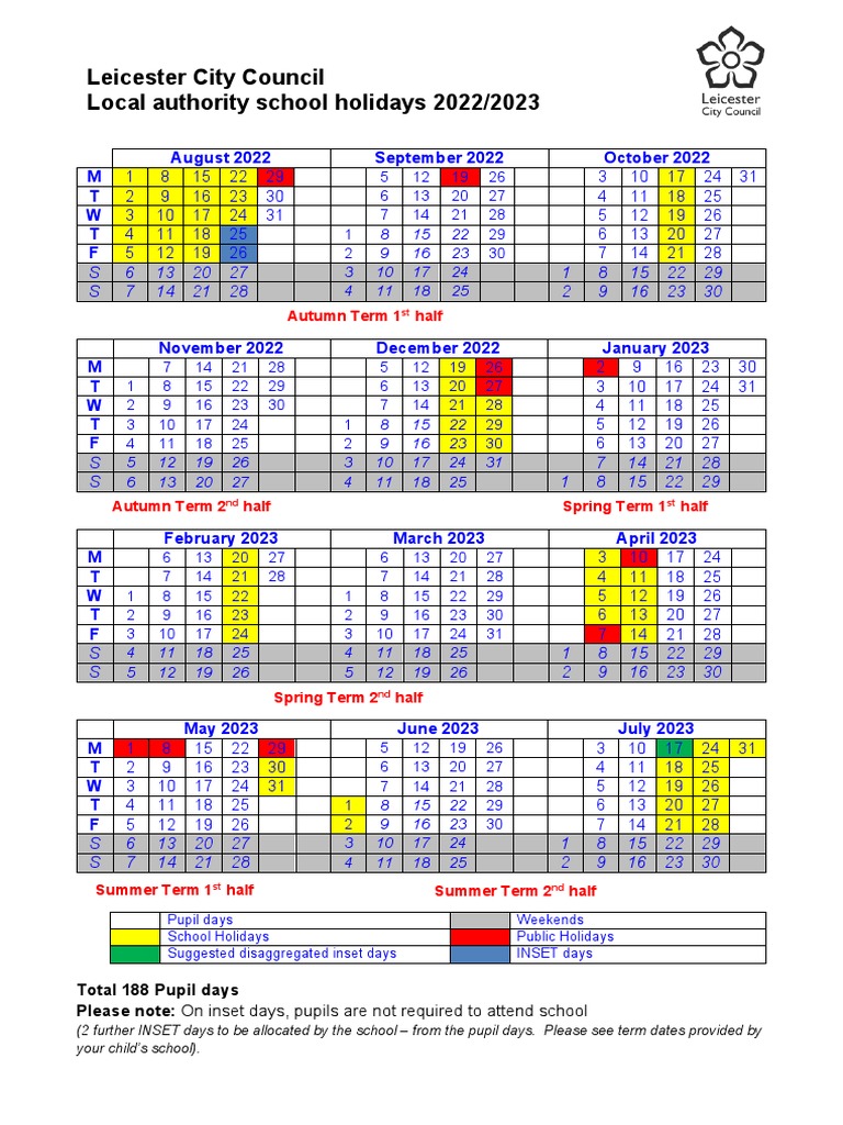leicester-city-council-school-term-and-holiday-dates-2022-23-print