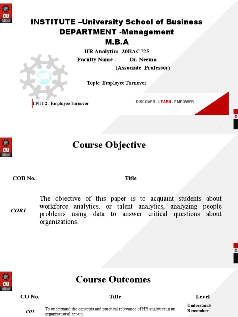 Employee Turnover | PDF | Turnover (Employment) | Employee Retention