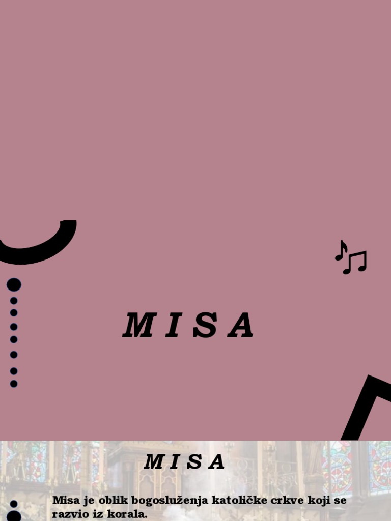 Misa 1 PDF | PDF