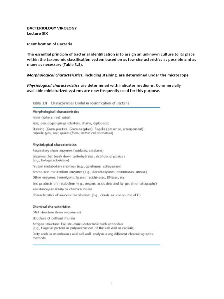 A Comprehensive Overview of Bacterial Identification Techniques, Fungal ...