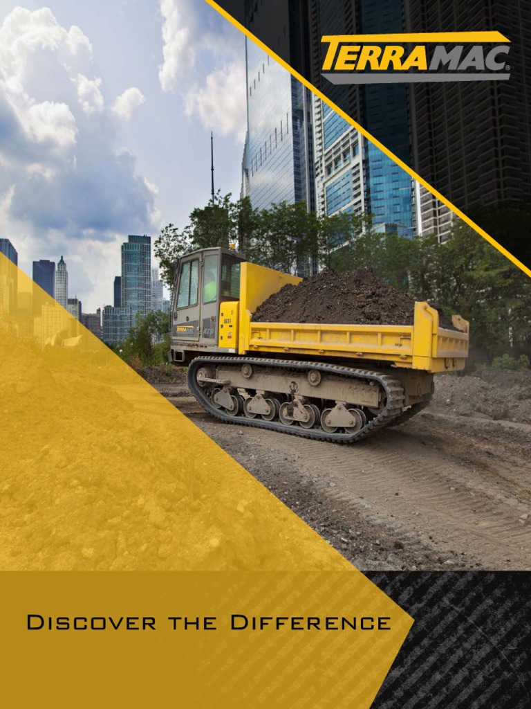Terramac Full Line Brochure | PDF | Crane (Machine) | Truck