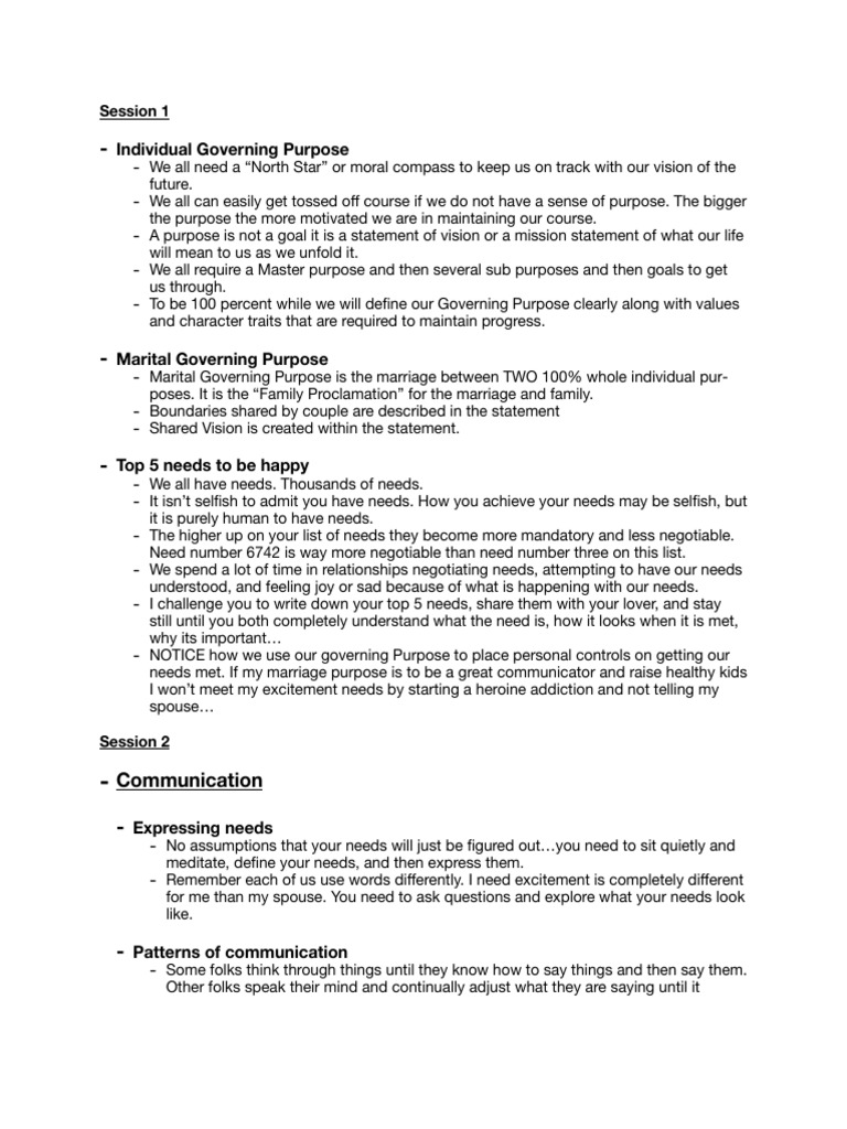 Pre Marriage Counseling | PDF | Communication | Psychology