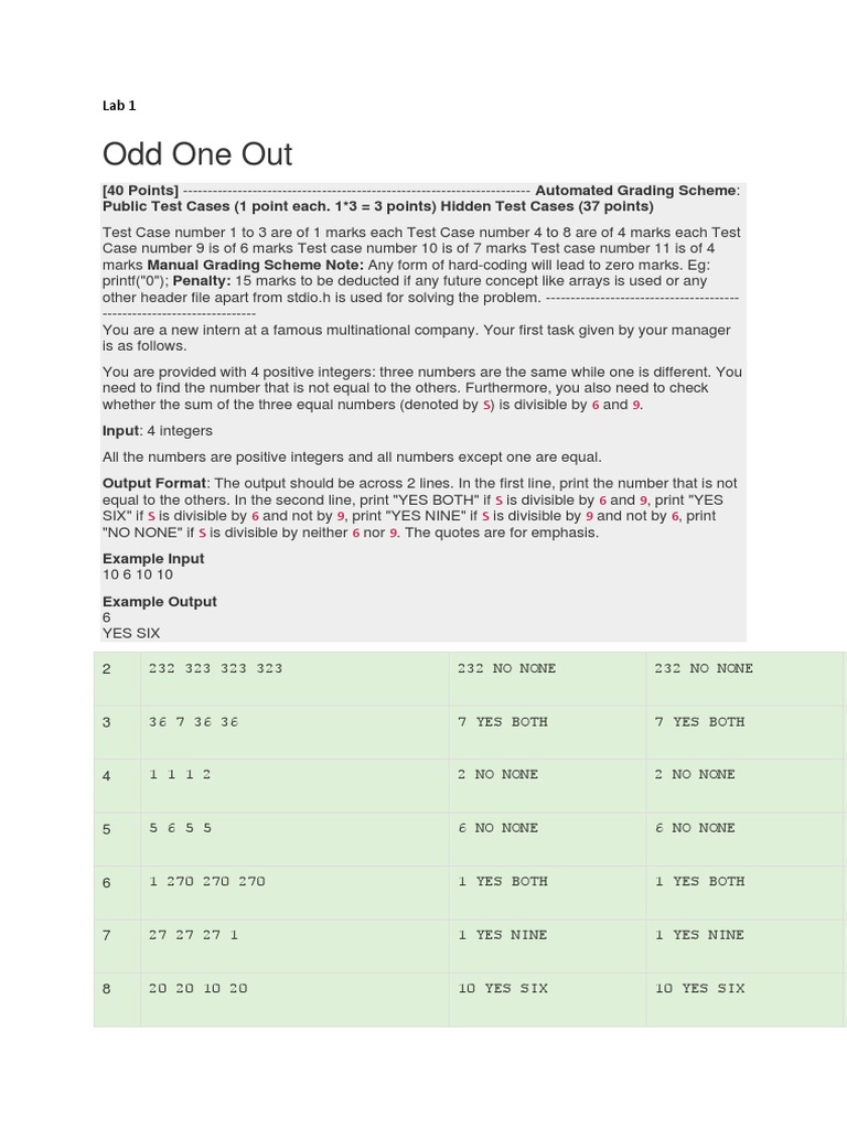 Solving Programming Problems: An Intern's First Tasks | PDF | Matrix (Mathematics) | Letter Case