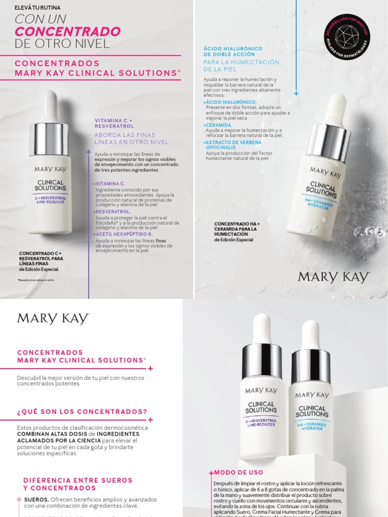 Catalogo Concentrados-Mary-Kay-Clinical-Solutions-2021 PDF | PDF