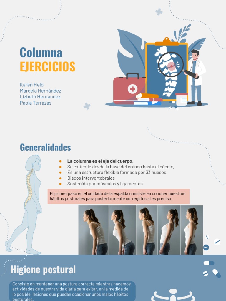 Columna | PDF | Hombro | Dolor lumbar