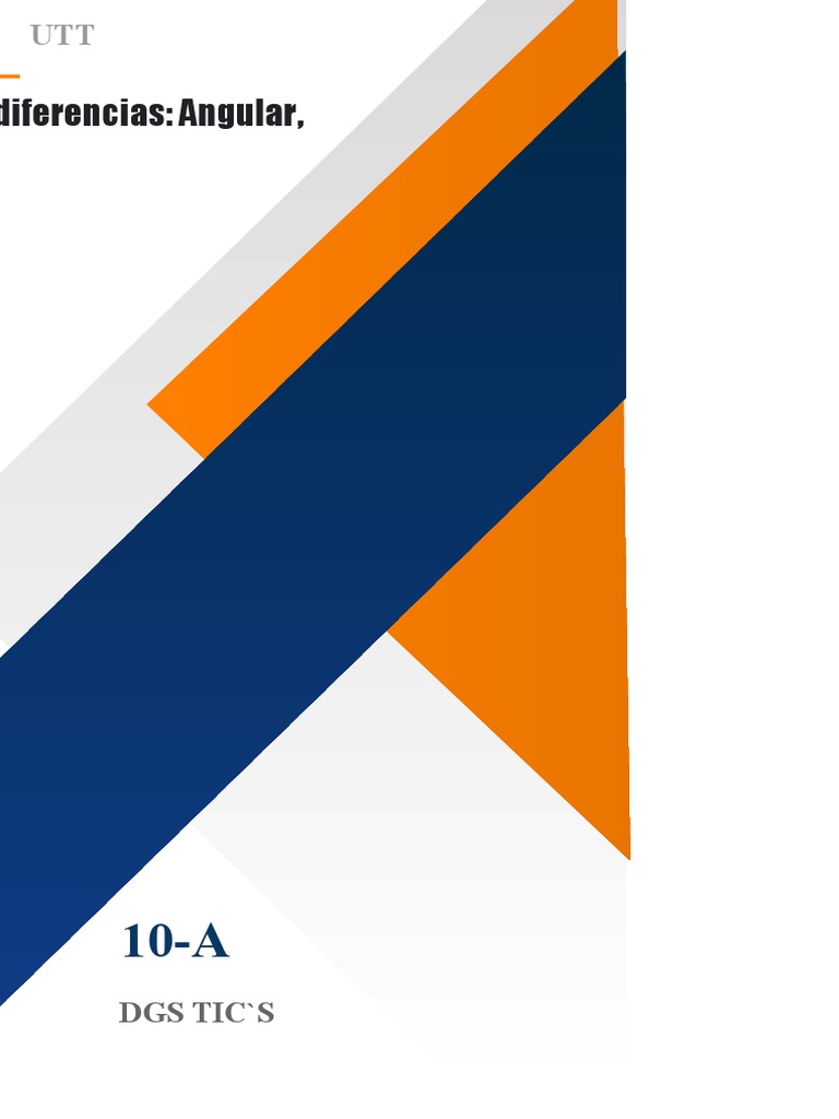 Similitudes Y Diferencias Angular React Y Vue Js Pdf Script Java Html