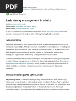 ANZCOR Guideline 4 - Airway: Who Does This Guideline Apply To? | PDF ...