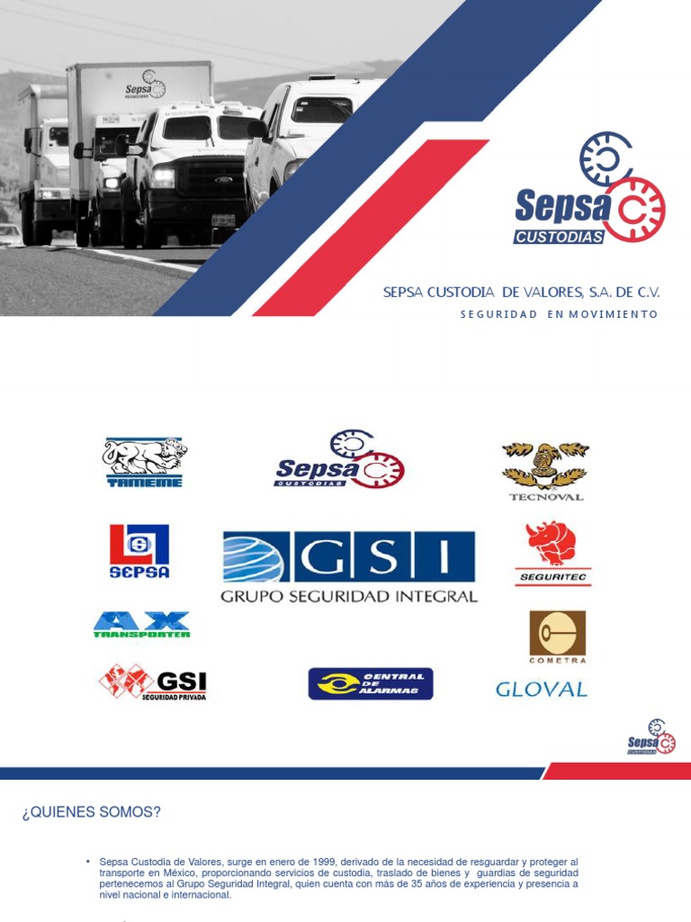 Presentacion SEPSA CUSTODIA DE VALORES 2023 | PDF | México