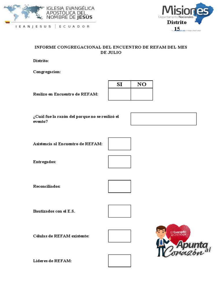 Informe Encuentro de Refam D15 | PDF