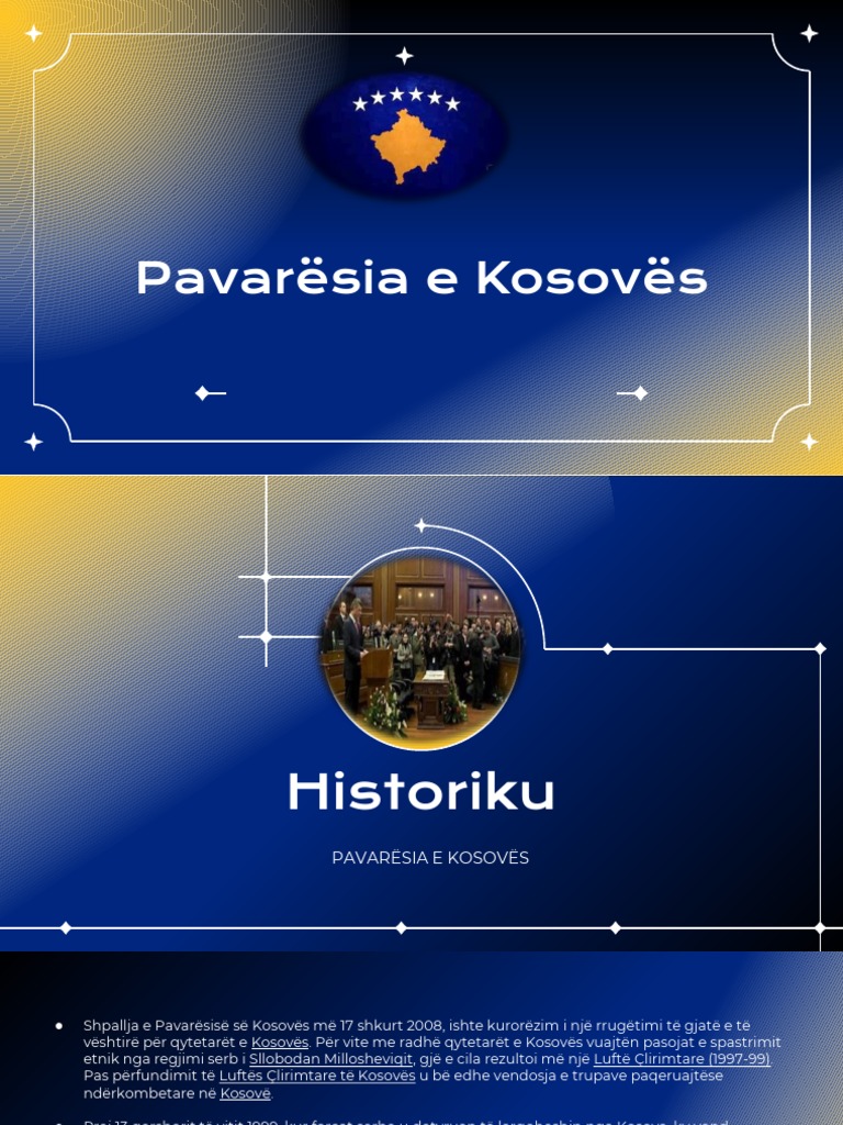 Pavarësia e Kosovës | PDF