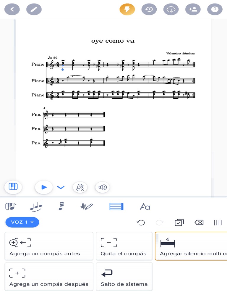 Oye Como Va - Flat | PDF