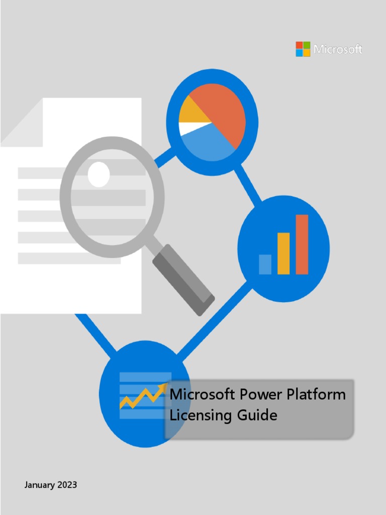 06 Power Platform Licensing Guide January 2023 PDF | PDF | Application Software | Mobile App