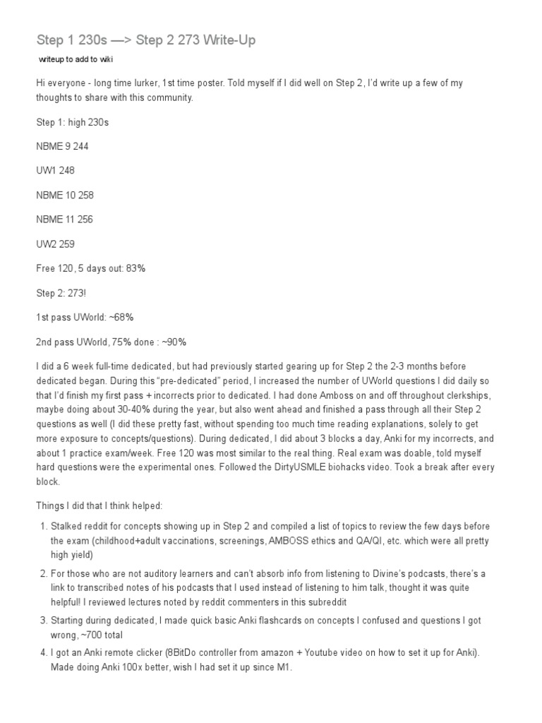 Step 1 230s - Step 2 273 Write-Up - Step2 | PDF