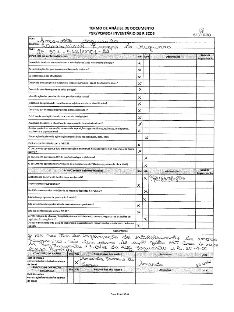 Tad PGR Pcmso 22.03.2023 | PDF