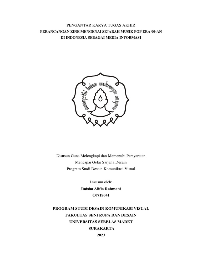Zine Sejarah Musik Pop Indonesia 90-an | PDF