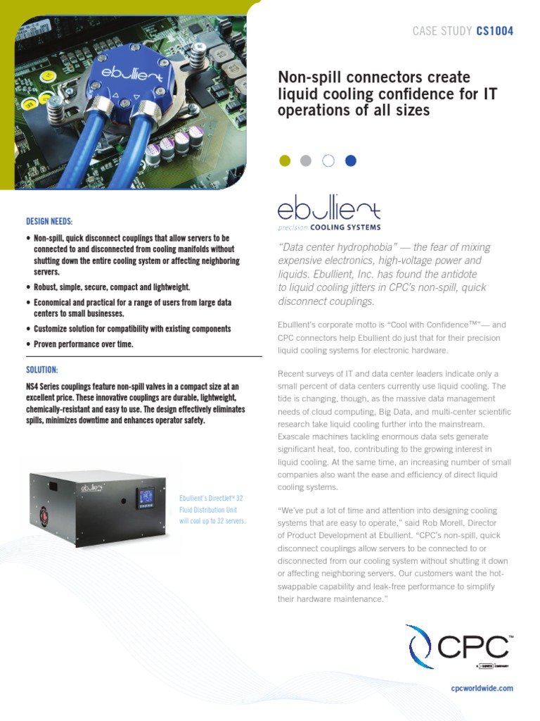 CPC-Case-Study-Ebullient - LQ | PDF | Electrical Connector | Thermoplastic