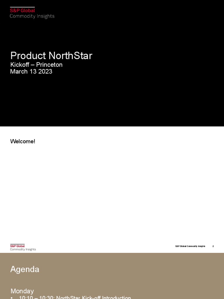 NorthStar Kick Off - Master | PDF | Analytics | Data