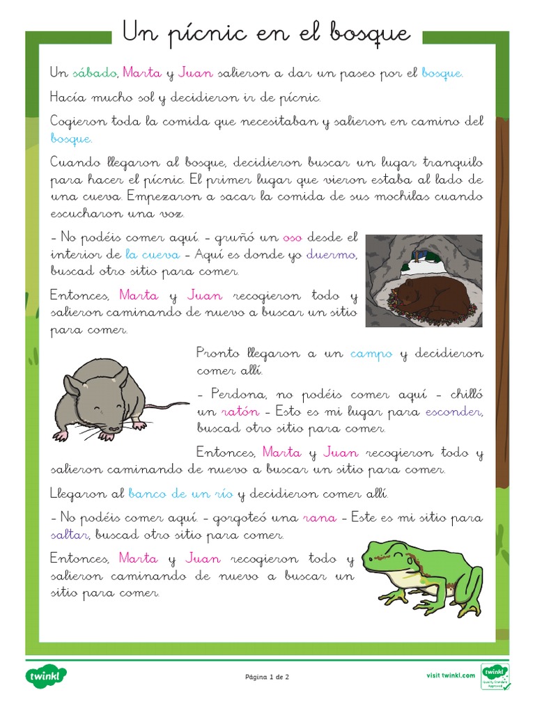 Cuento Letra Ligada | PDF