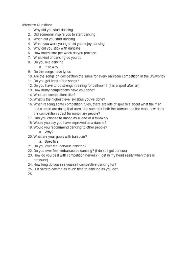 Interview Questions | PDF