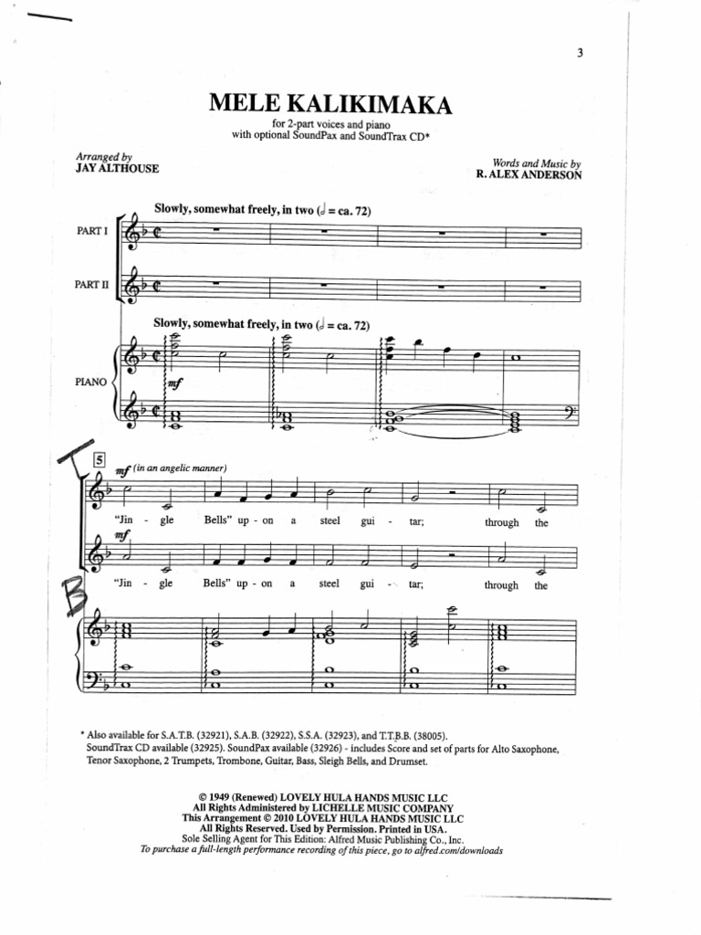 Mele Kalikimaka | PDF