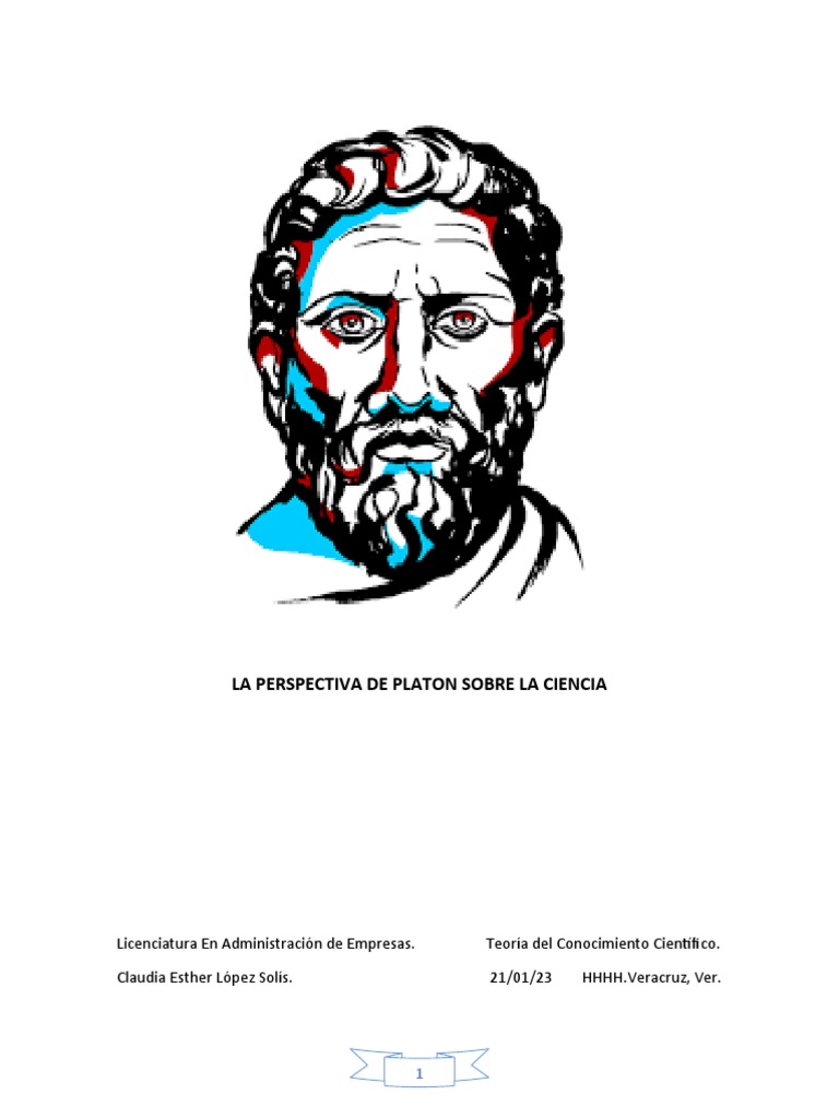 Ciencia según Platón: Teoría y Conocimiento | PDF | Platón | Conocimiento