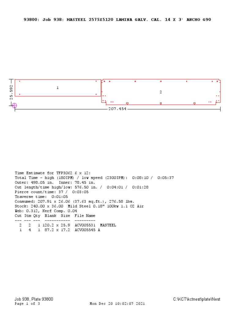 Nesteo 938 Masteel Rollo Lamina Galv. Cal. 14 X 3' Ancho G90 | PDF ...