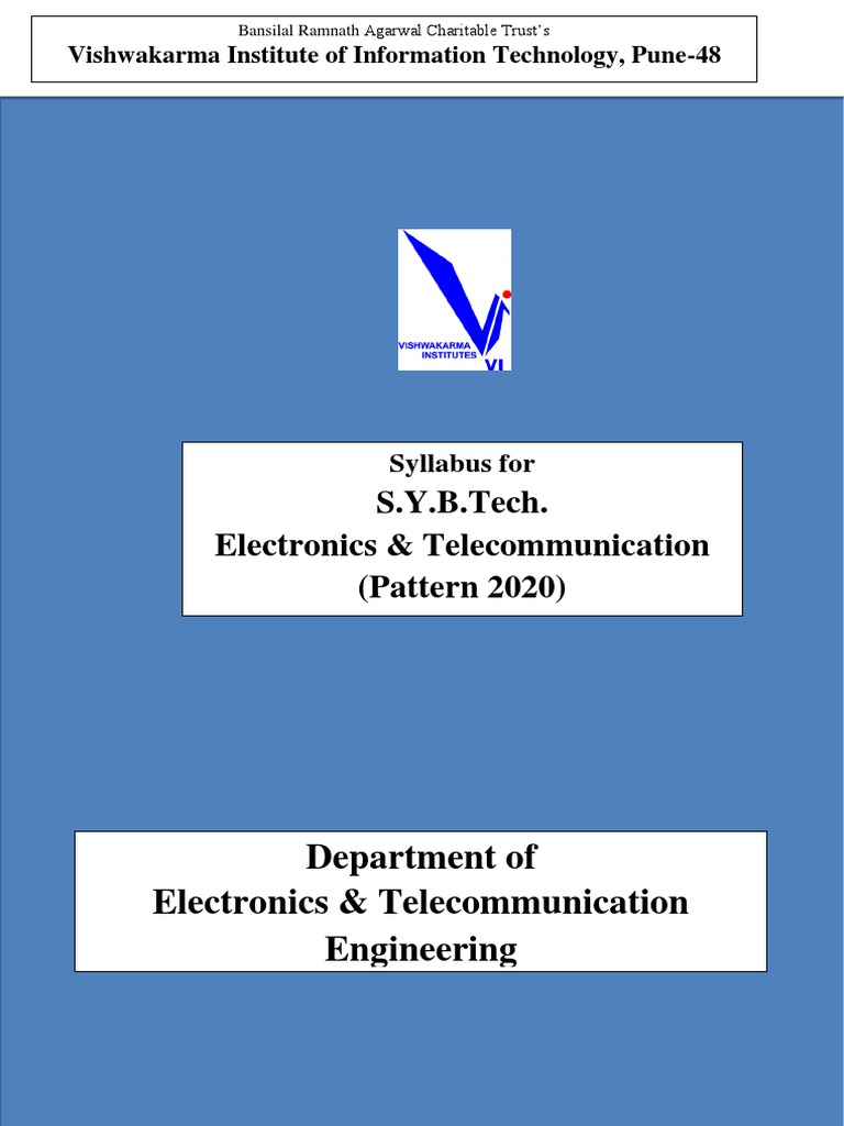 ETC S.Y.B.Tech. Pattern 2020 2 | PDF | Probability Distribution | Random Variable