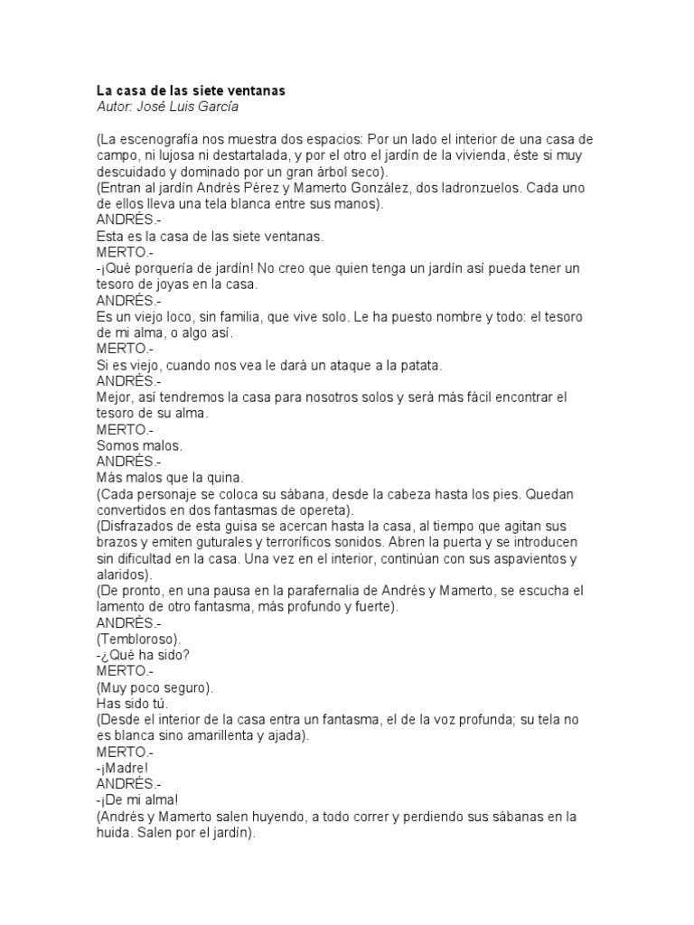 La casa de las siete ventanas | PDF