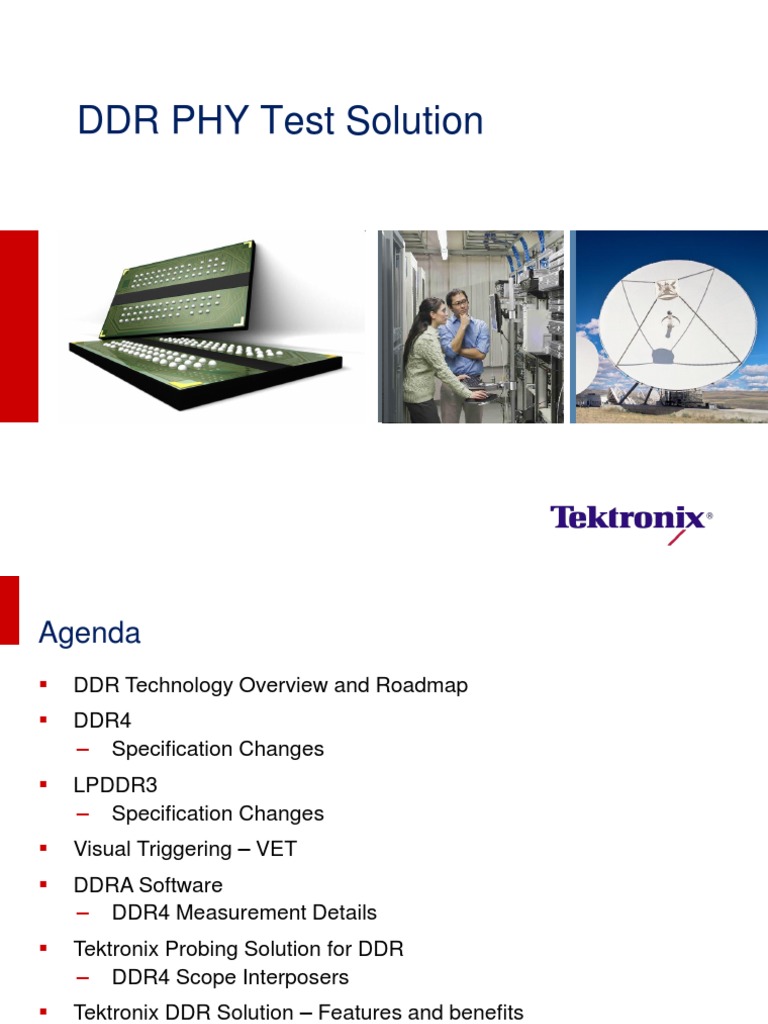 Ddr Phy Test Solution Pdf Computer Data Storage Computer Science 