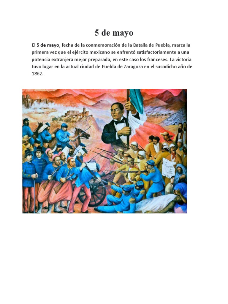 5 de Mayo | PDF | Historia