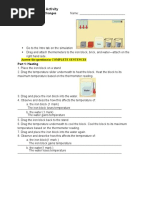PHET Energy Forms and Changes | PDF | Heat | Heat Transfer
