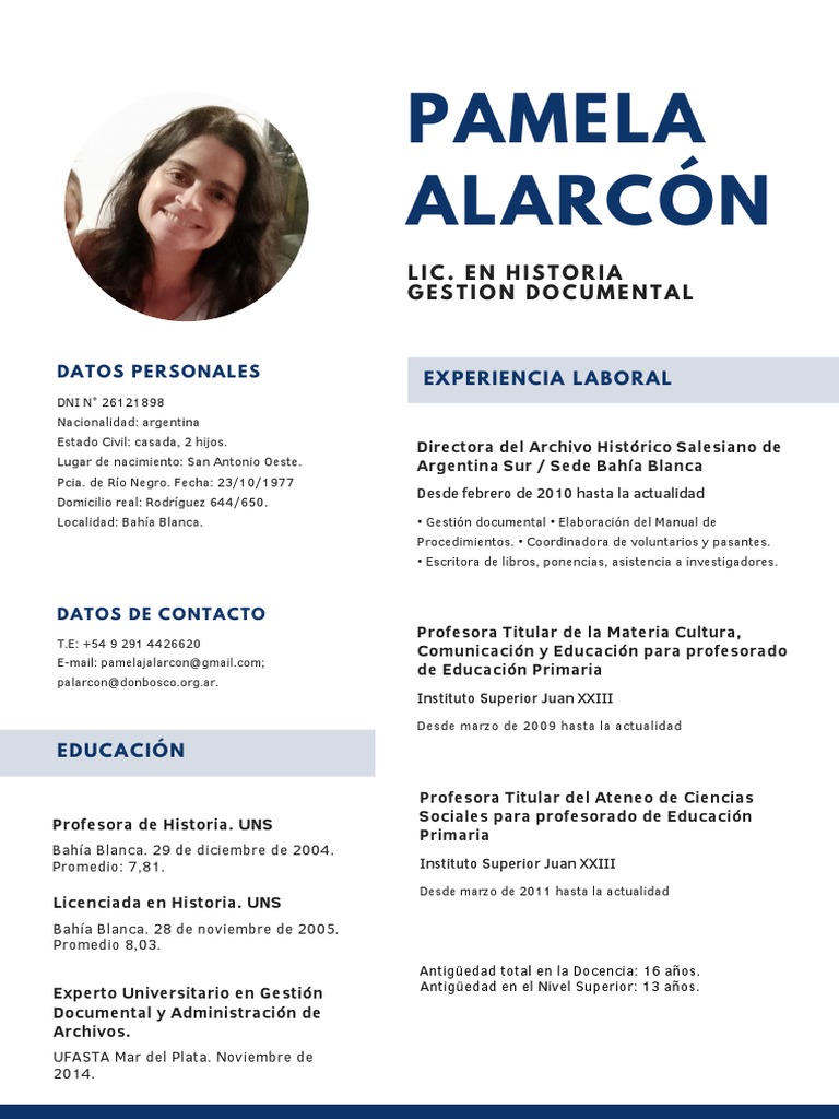 CV Pamela Alarcón | PDF