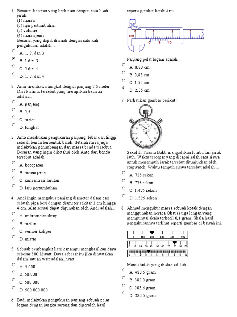 Pengukuran | PDF | Metode & Bahan Ajar | Griya & Taman