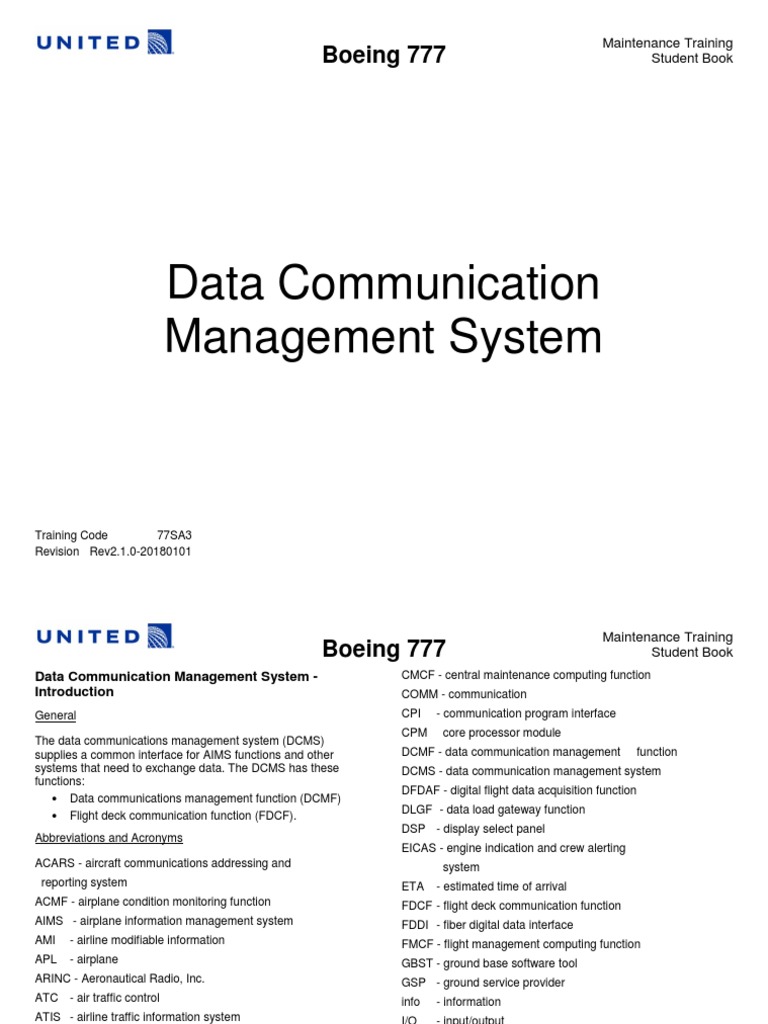 DCMS Overview: Data Communication Management System | PDF | Computing ...