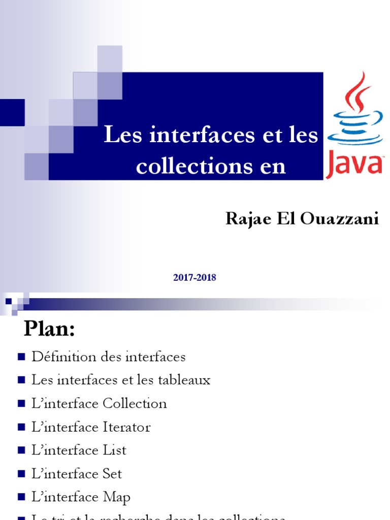 Interfaces et Collections en Java | PDF | Classe (informatique) | Interface (Informatique)