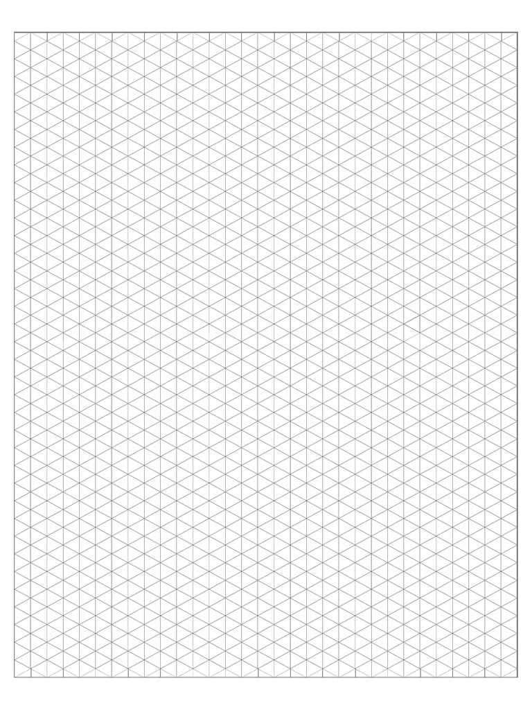 A4 Plantilla Isometrica | PDF