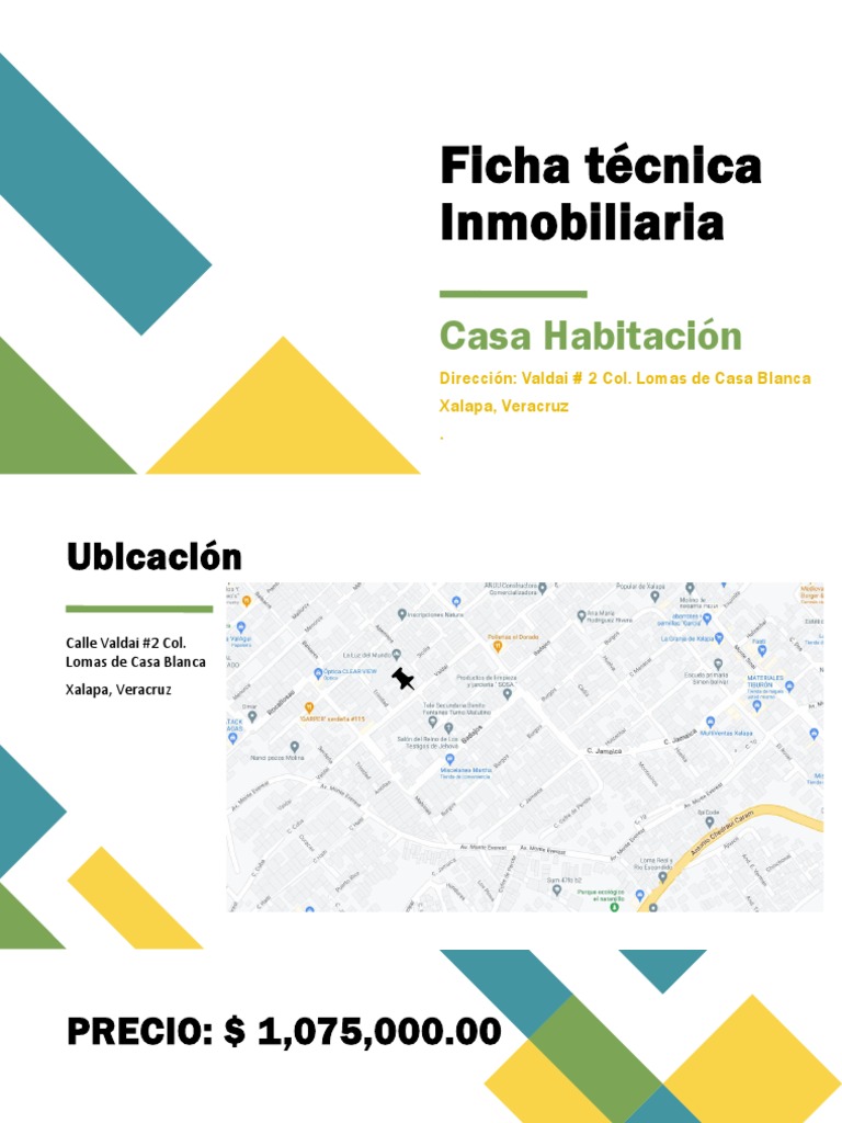Ficha Técnica Inmobiliaria Valdai | PDF